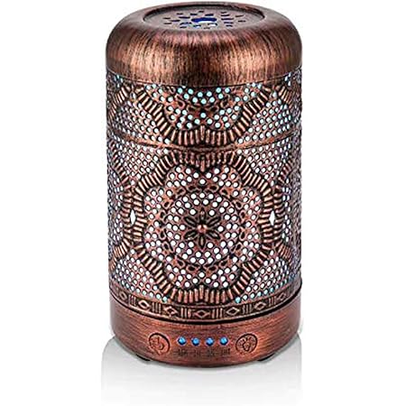 Amazon.com: BAIESHIJI Essential Oil Diffuser, Metal Vintage Essential ...