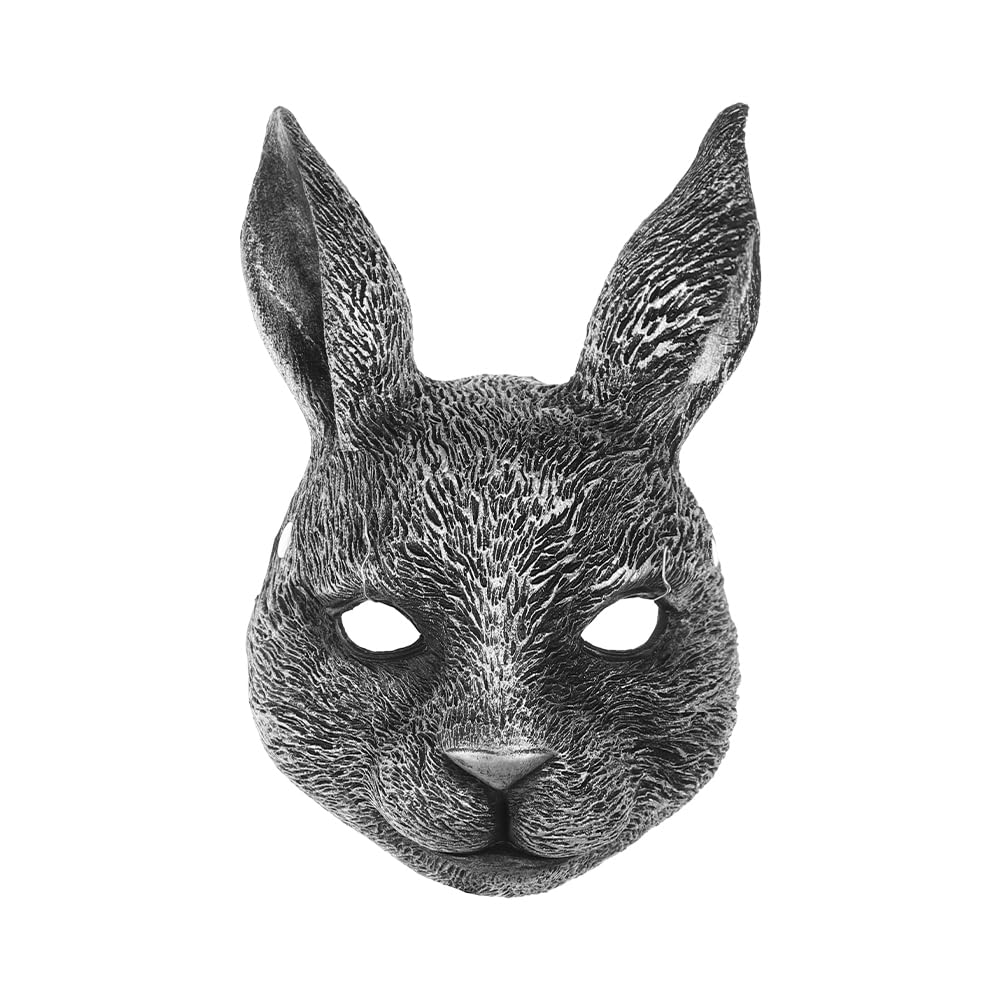 Animal Rabbit Masks Adults Horror Realistic Bunny Mask Full Face For ...
