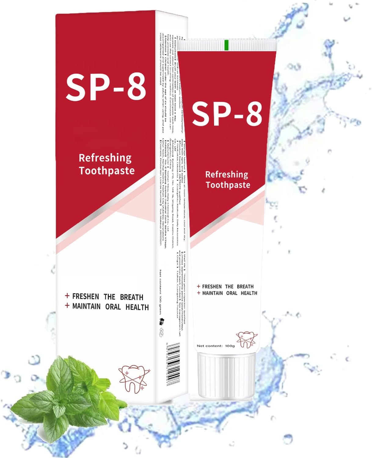 Amazon.com: Sp-8 Probiotics Whitening Toothpaste,Sp-8 Ultra Whitening ...
