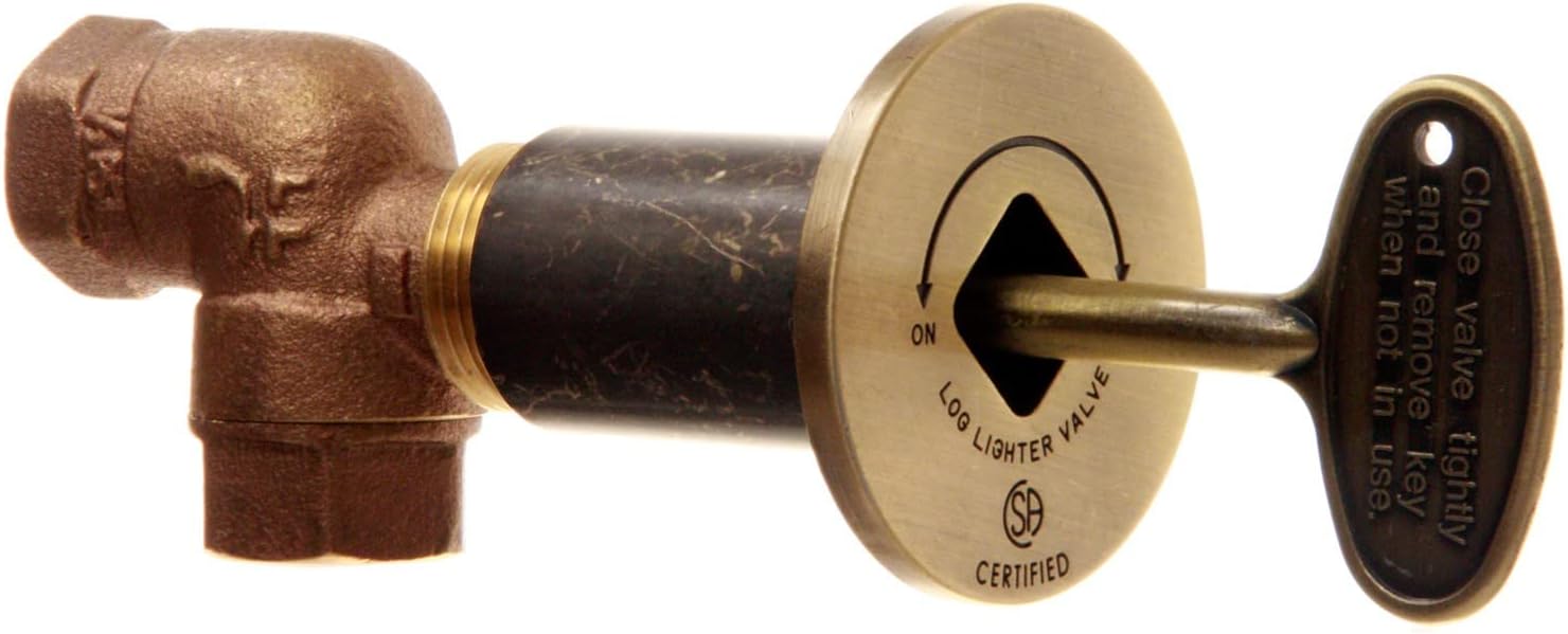 Amazon.com: Hearth Products Controls HPC Fire 3/4-Inch Angled Gas Fire ...