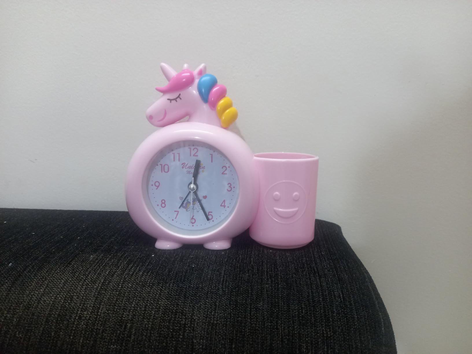Buy Taufa Villa Unicorn Table Alarm Alarm Clock with Pen Pencil Stand ...