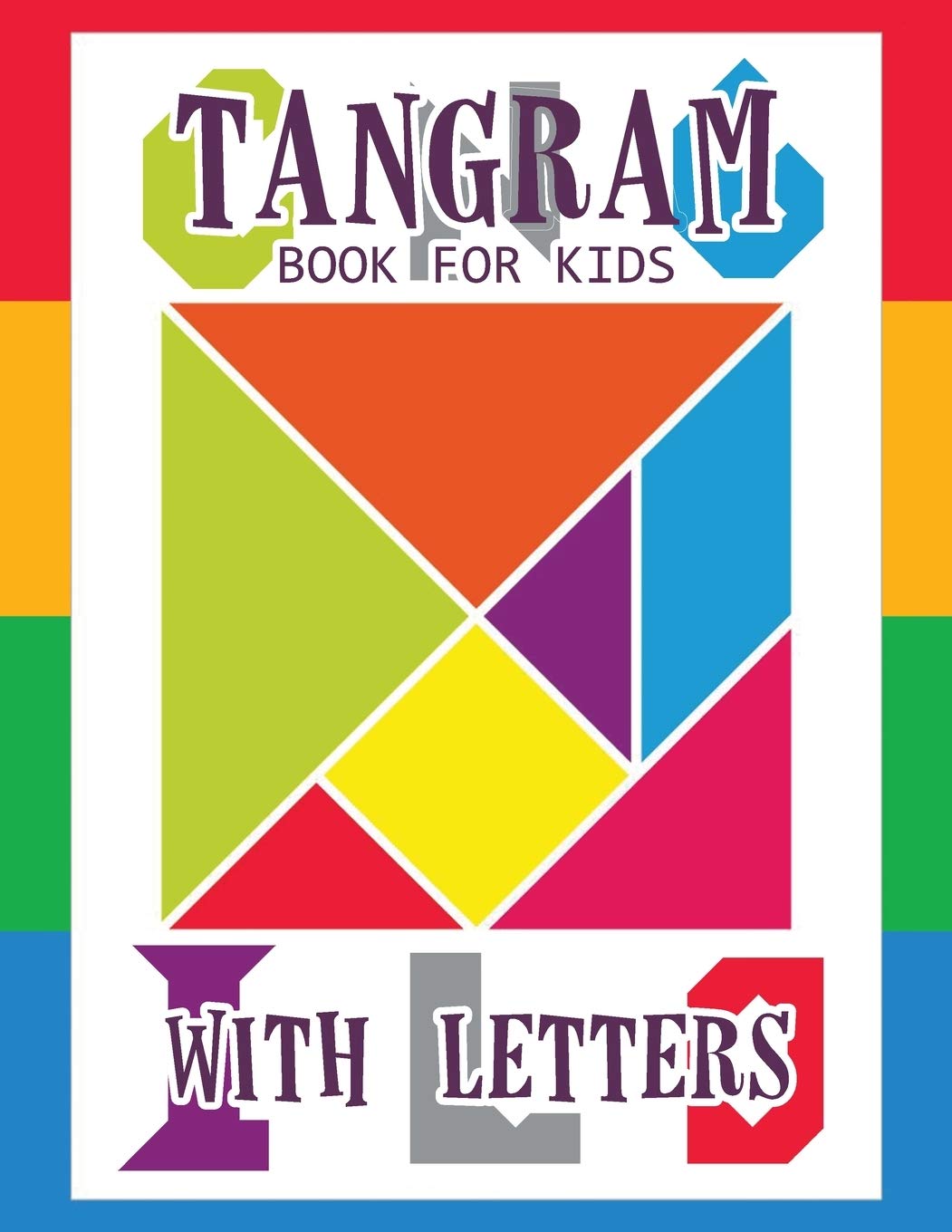 Tangram Book For Kids With Letters 60 Tangrams For Kids | Desertcart Bahamas
