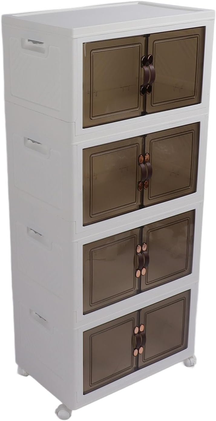 Amazon.com - Foldable Storage Containers Organizer with Magnetic Double ...