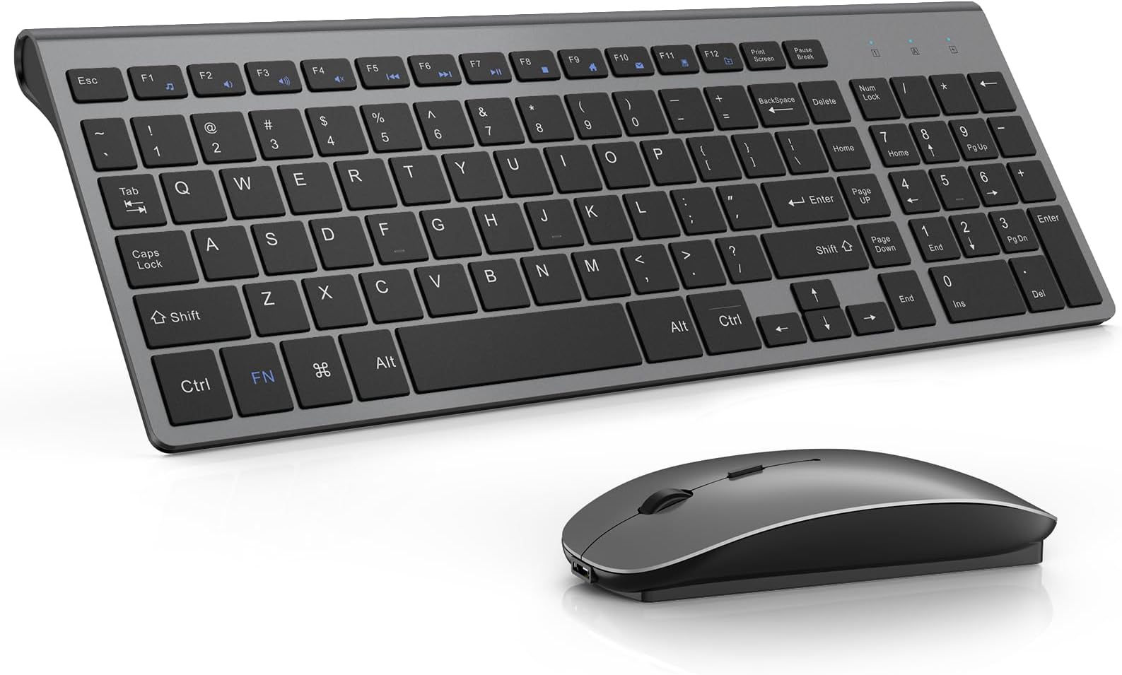 Amazon.com: UGREEN Wireless Keyboard and Mouse Combo, 2.4GHz Ergonomic ...