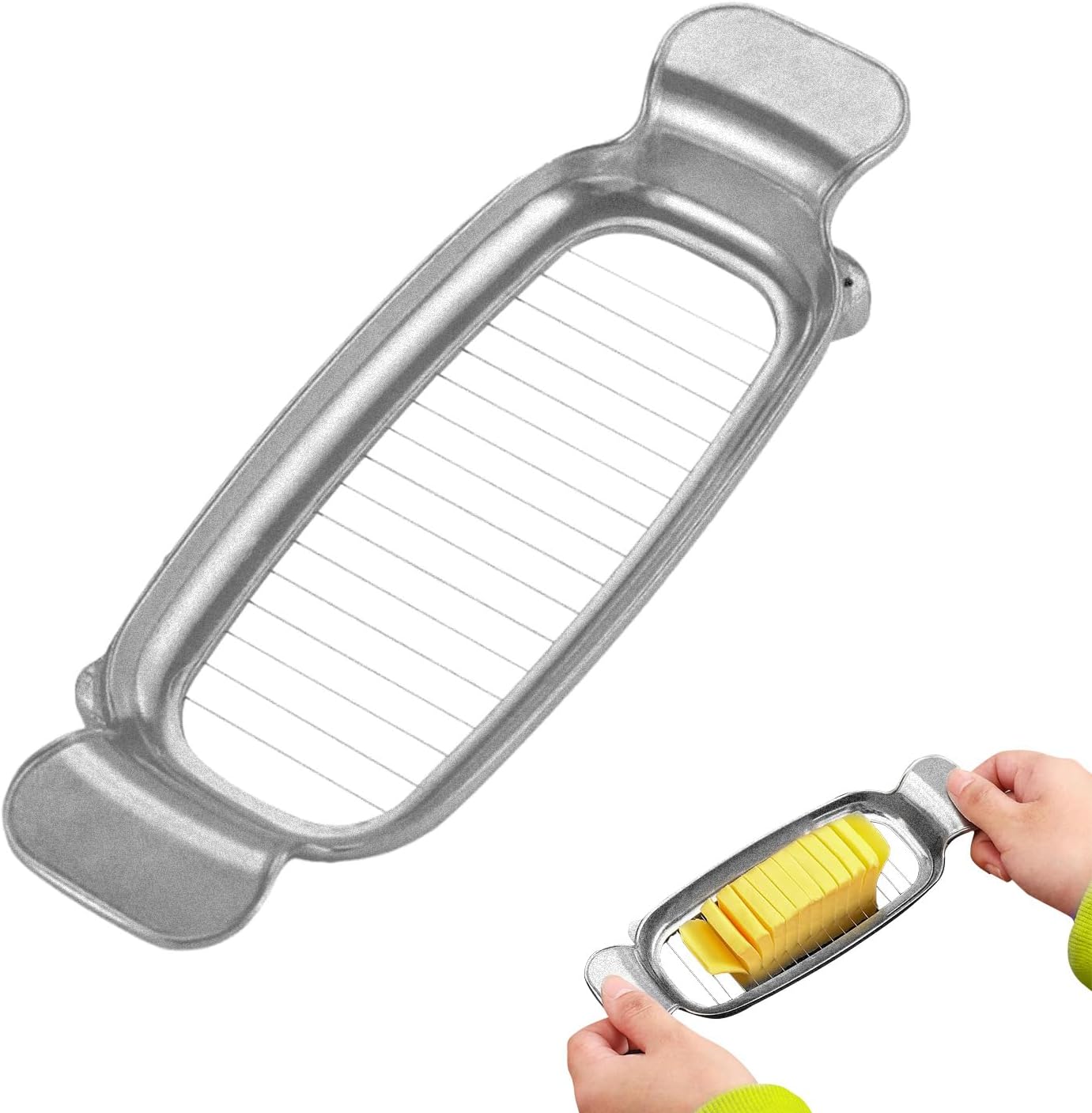 Amazon.com: Butter & Cheese Slice Cutter Stainless Steel Multipurpose ...