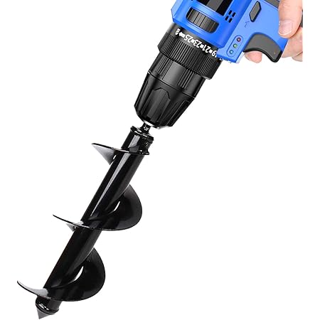 Amazon.com : Power Planter Flower Planting Auger & Grass Plug Tool ...