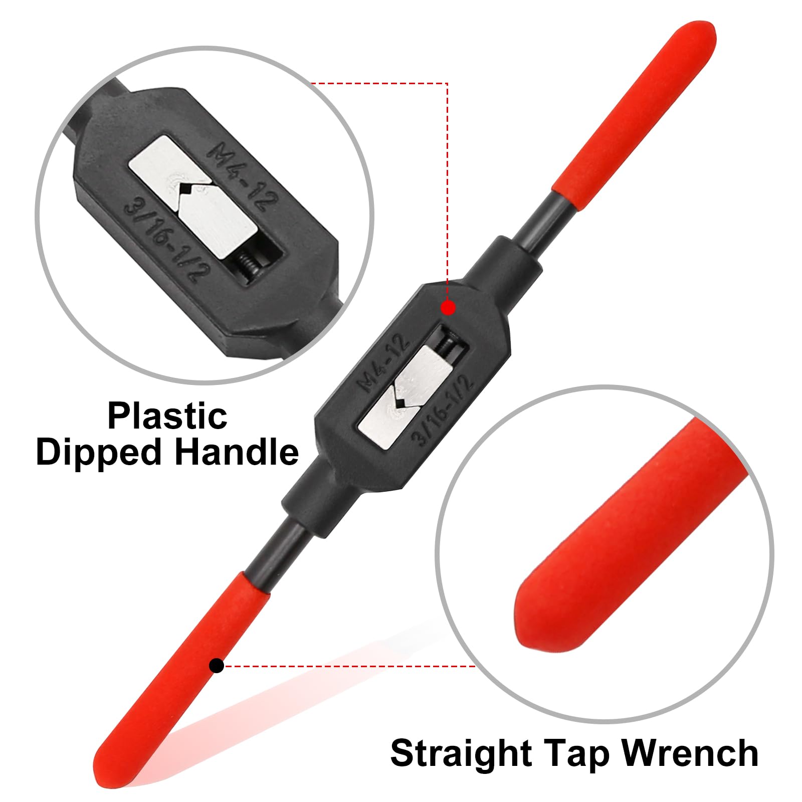 Snapklik.com : Zreneyfex 3 Different Adjustable Tap Wrench Handle ...