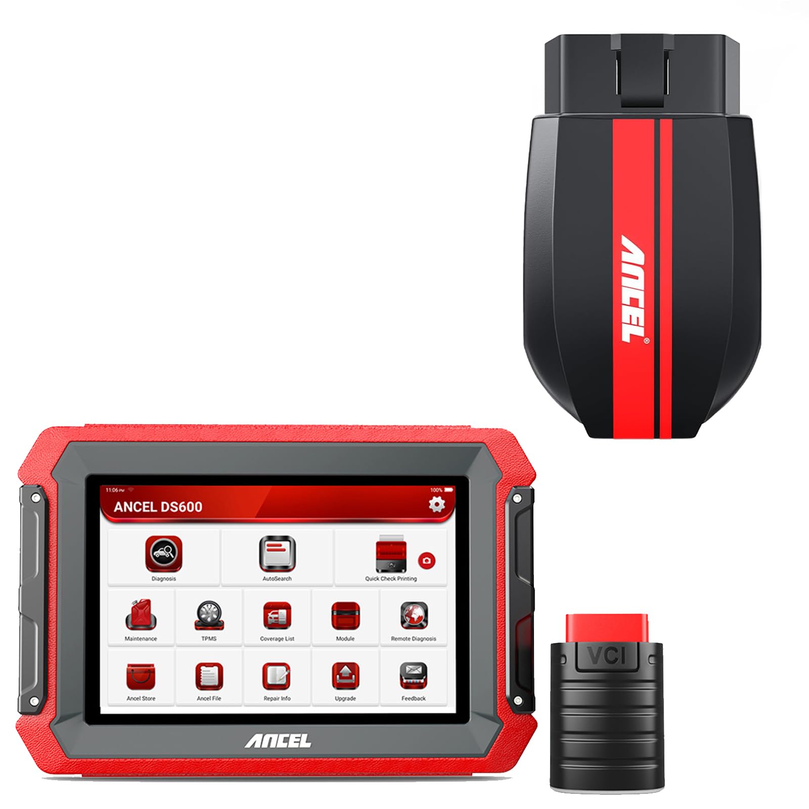 Amazon.com: ANCEL DS600 Elite Full System Bidirectional Scan Tool with ...