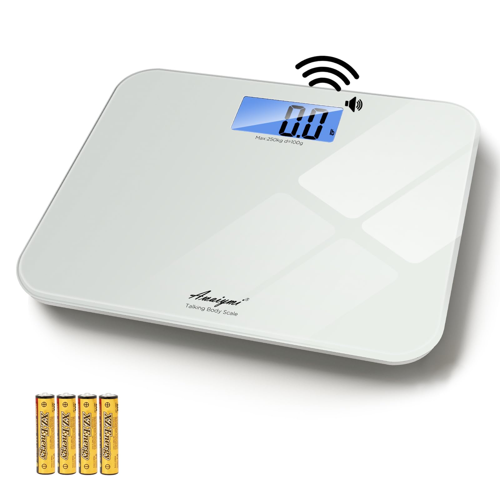 Amazon.com: Awaiymi Talking Scales for Body Weight, Highly Accurate ...