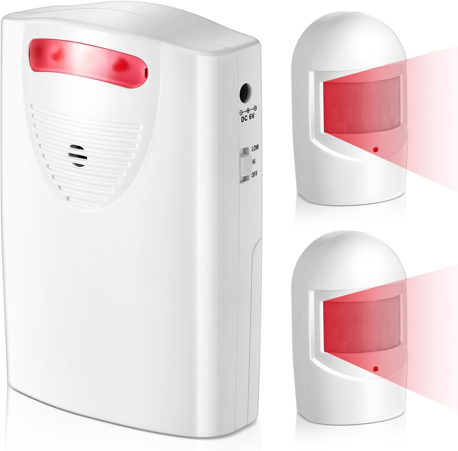 Amazon.com : 4VWIN Wireless Home Security Driveway Alarm 1 Receiver and ...