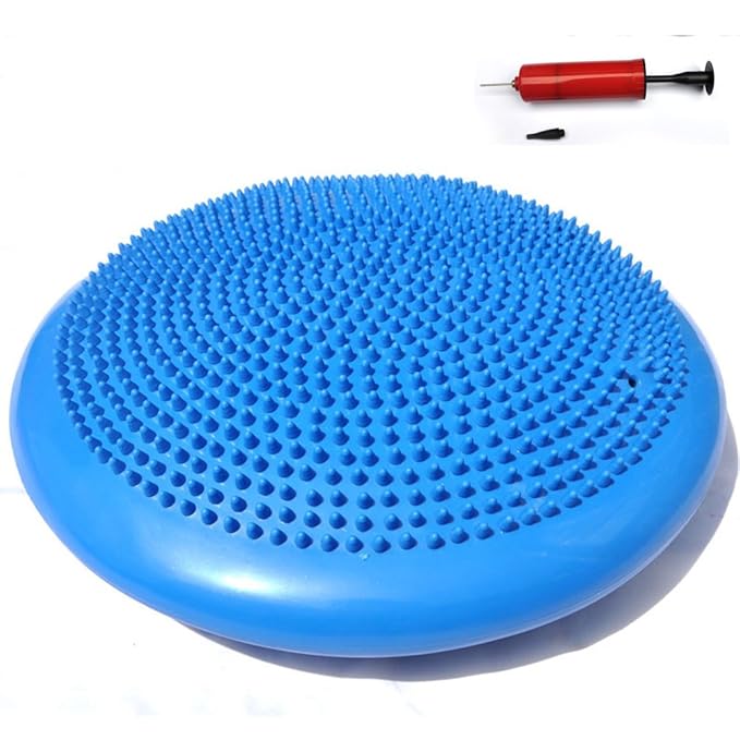 Buy Inflatable Balance Disc Fitness Trainer Wobble Pad Balance ...