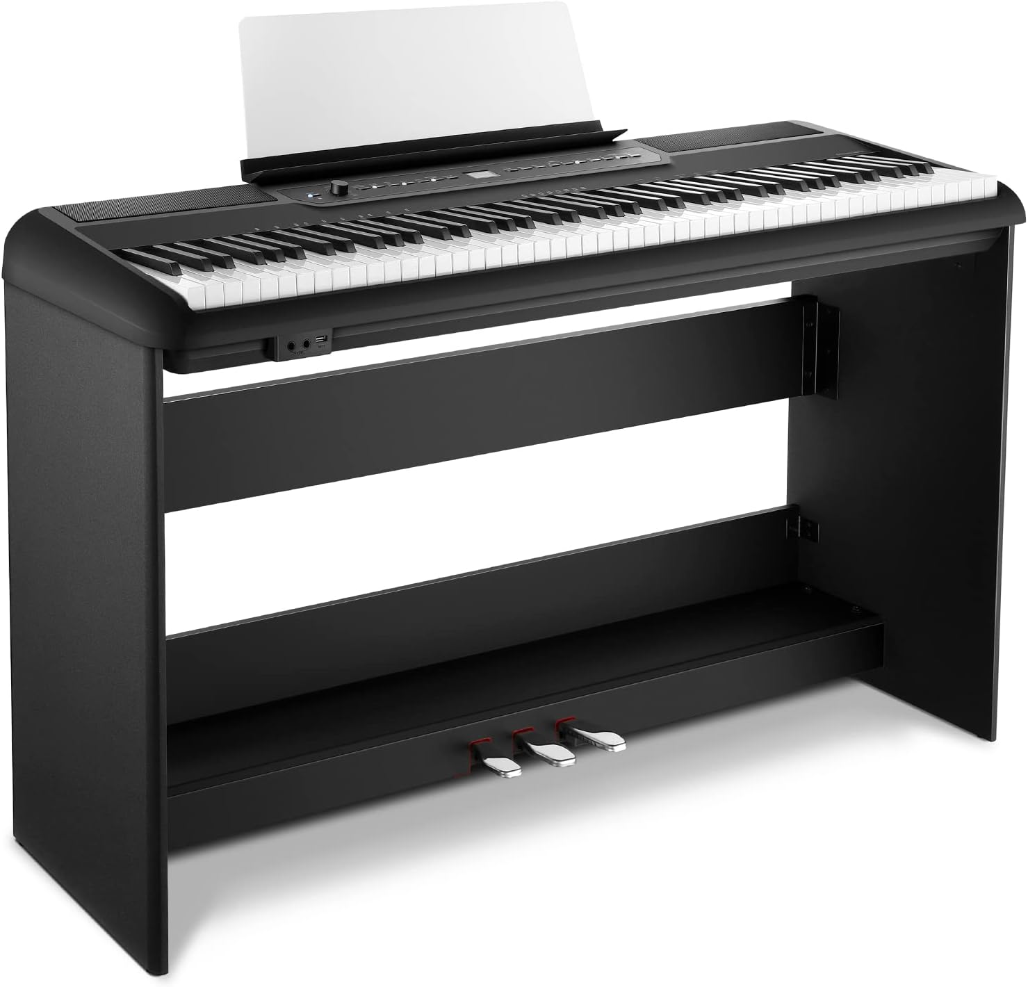 Amazon.com: Donner DDP-90 Digital Piano, 88 Key Weighted Piano Keyboard ...