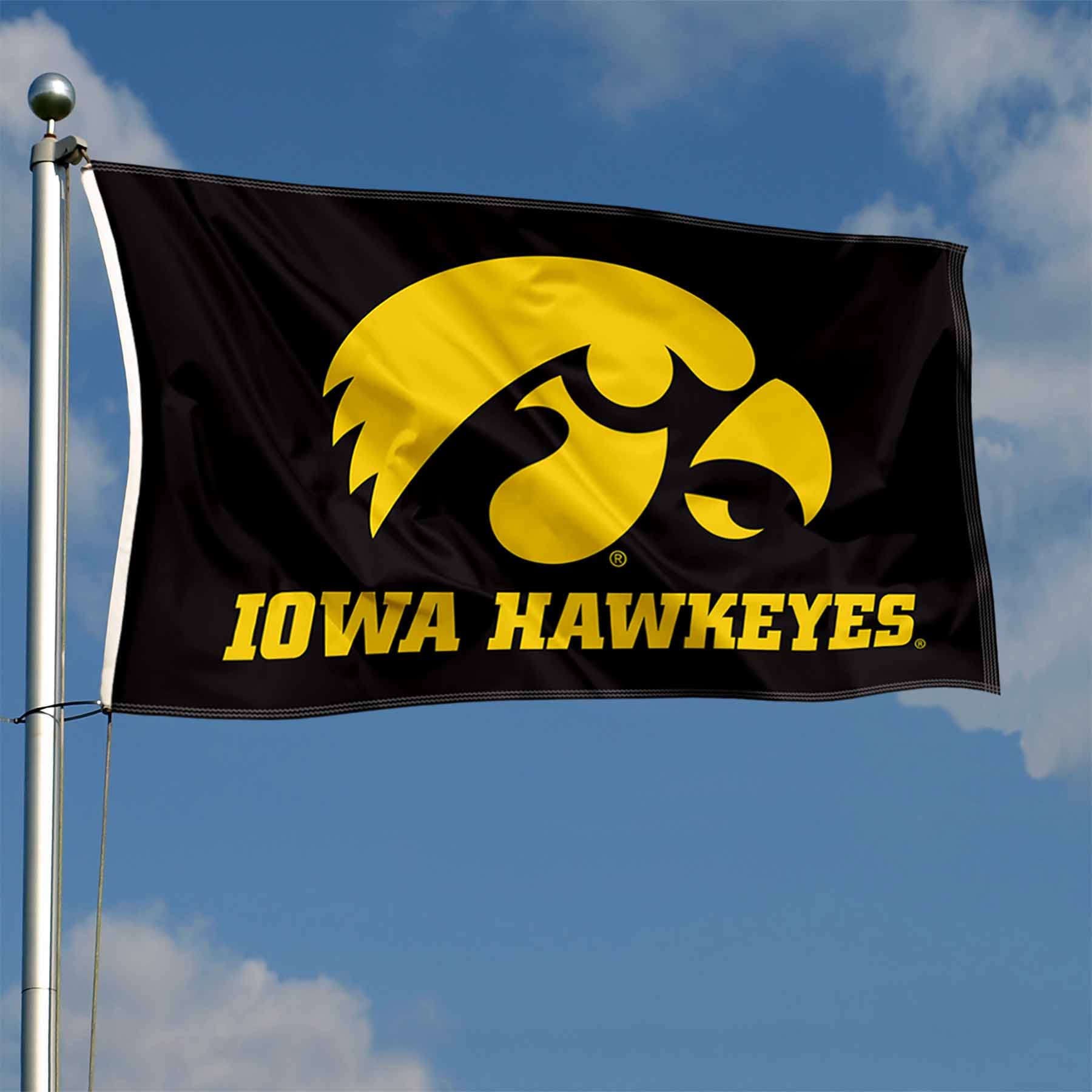 Iowa Flag Waving