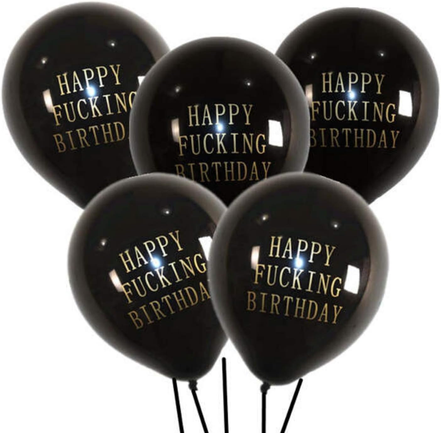 Amazon.com: Abusive Funny Happy Birthday Balloons - 20 Dirty Party ...