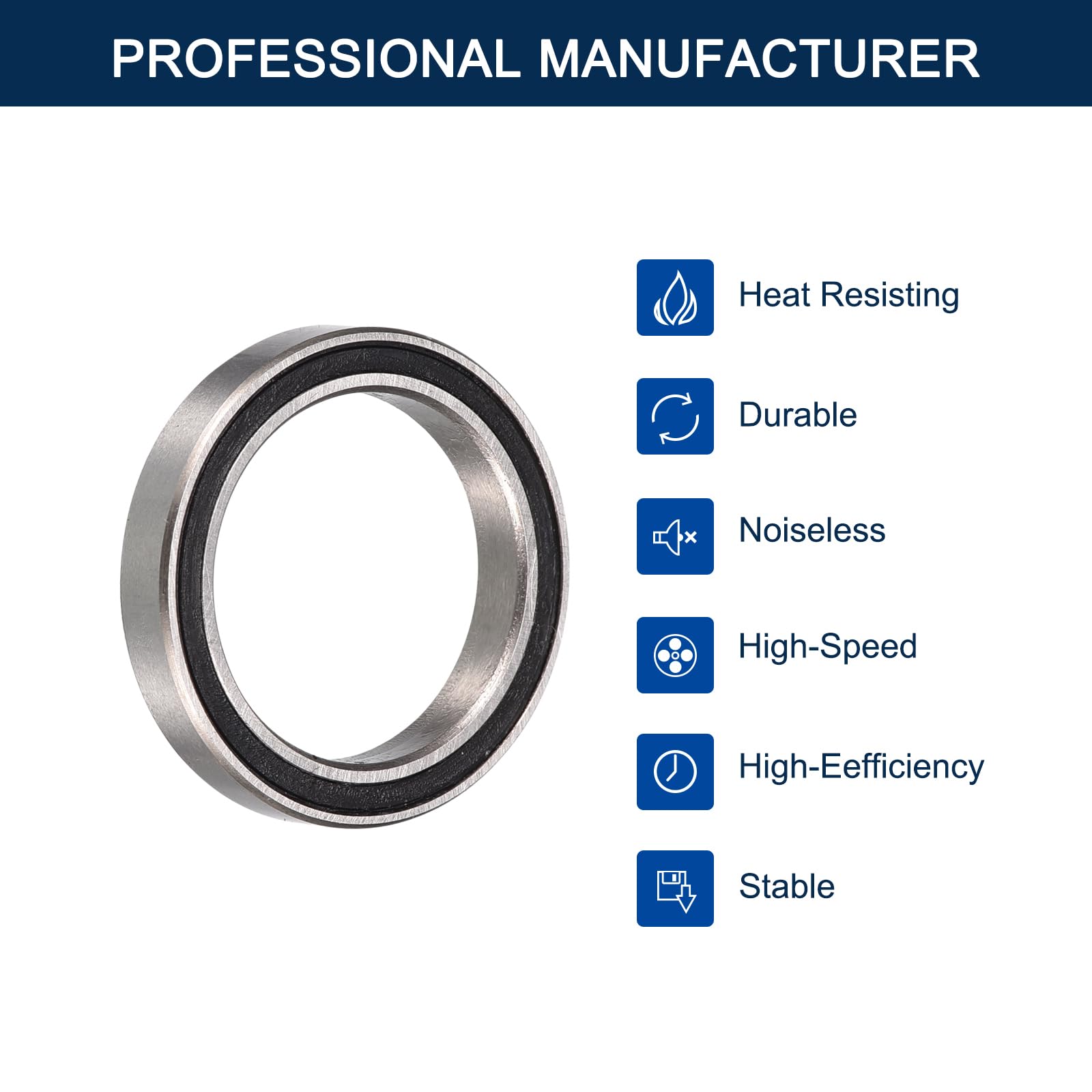 Snapklik.com : HiPicco 6704-2RS Deep Groove Ball Bearings, ID 20mm X OD ...
