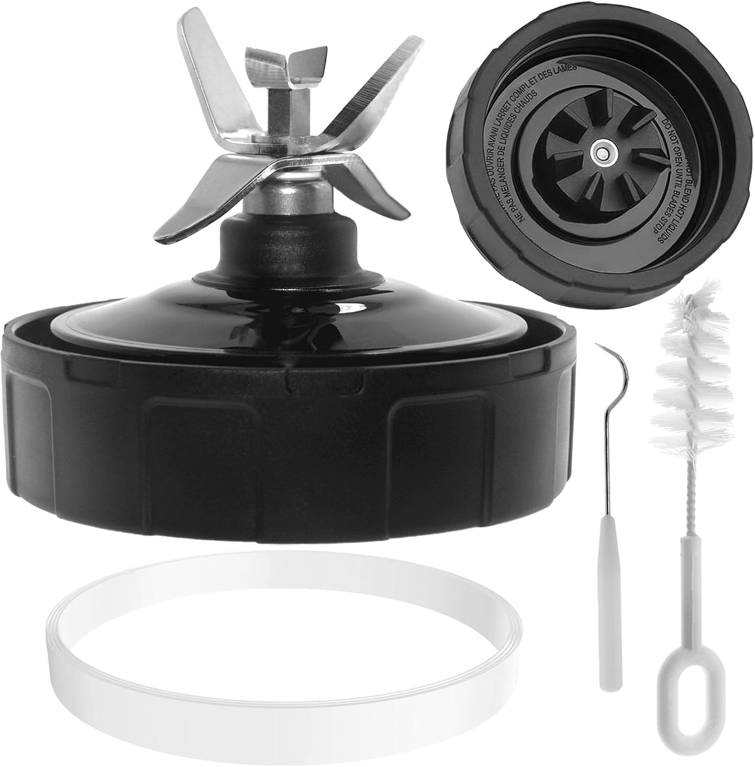 Amazon.com: 7 Fins Ninja Blender Blade Compatible with Ninja BL682-30 BL642-30 BL450-30 BL482-30 ...