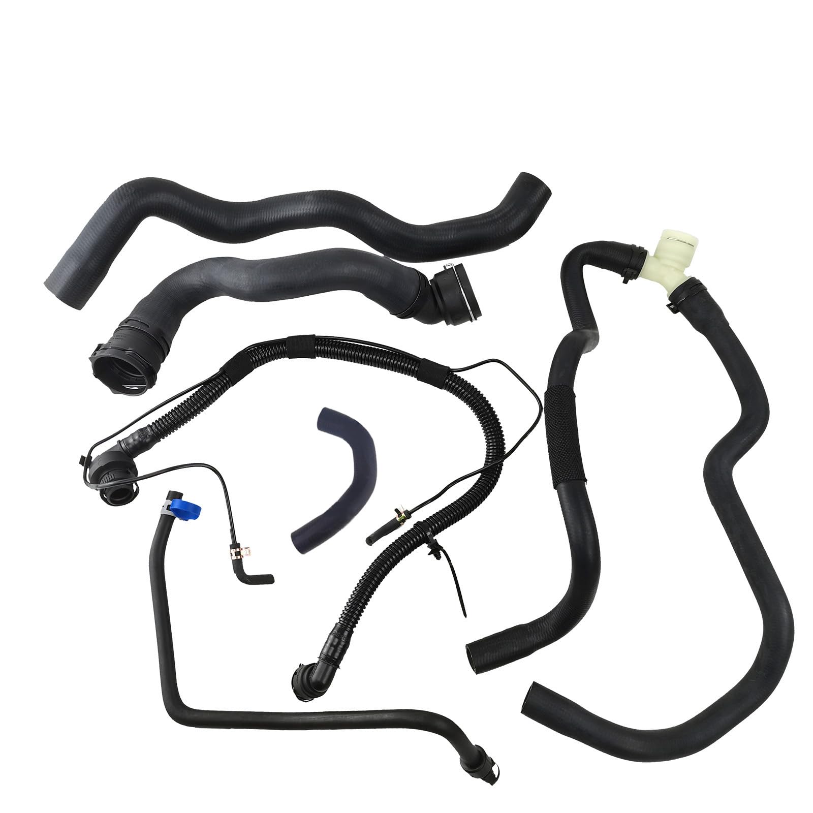 Amazon.com: GaeaAuto 6 Pack Engine Radiator Coolant Hose & Heater Hose ...
