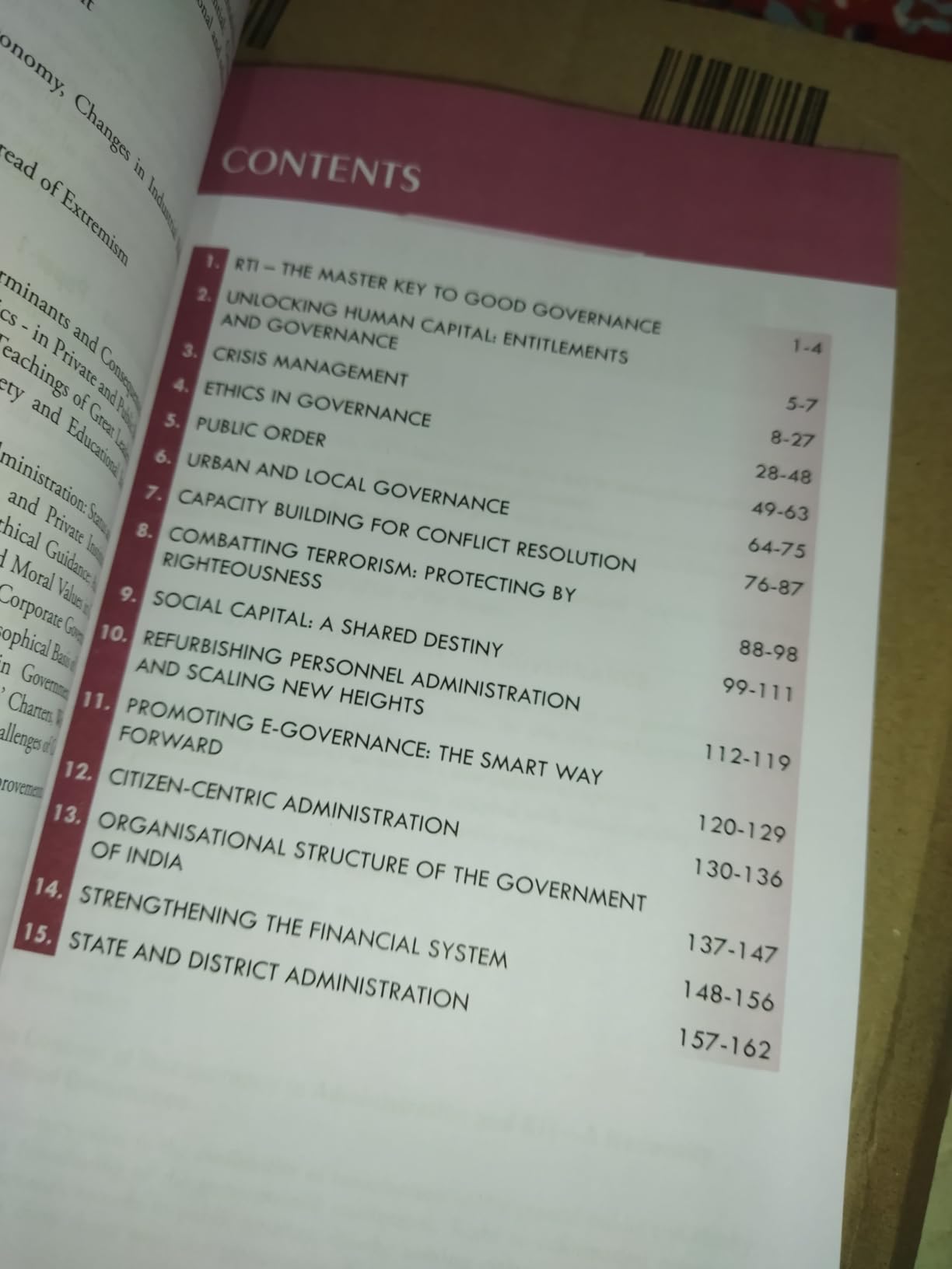 My reports from the 2nd ARC Reports (Reports Number 1 to 15) : Vajiram and Ravi) Pavneet Singh ...