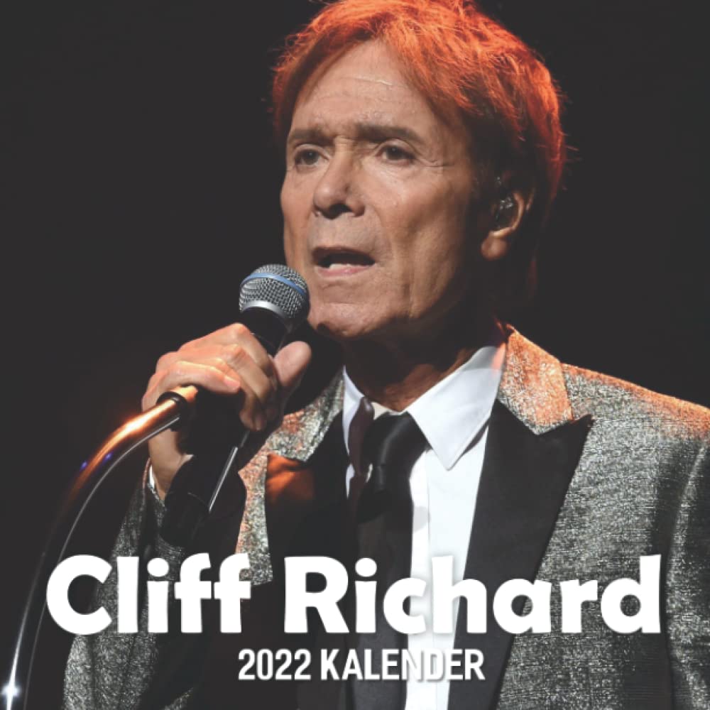 Cliff Richard Sanger 2022 Kalender Beruhmtheit Kalender 2022 Von Jan ...