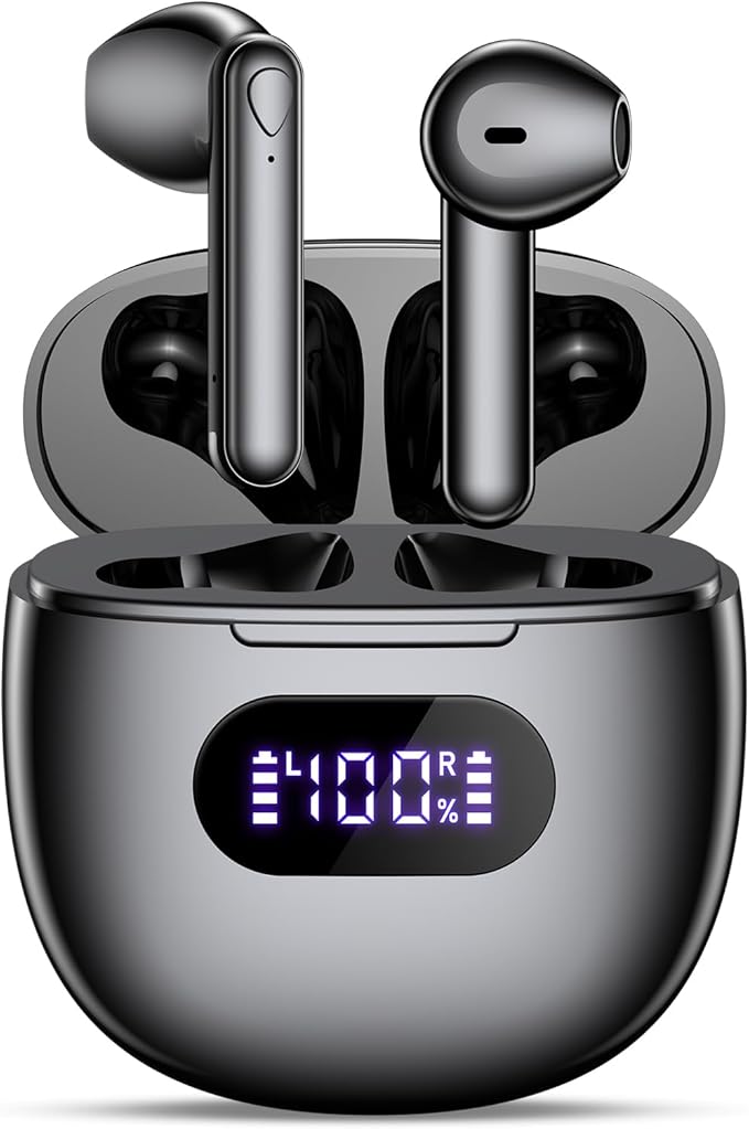 Amazon.com: Jrwaro Wireless Earbuds Bluetooth Headphones V5.3, 48H Long ...
