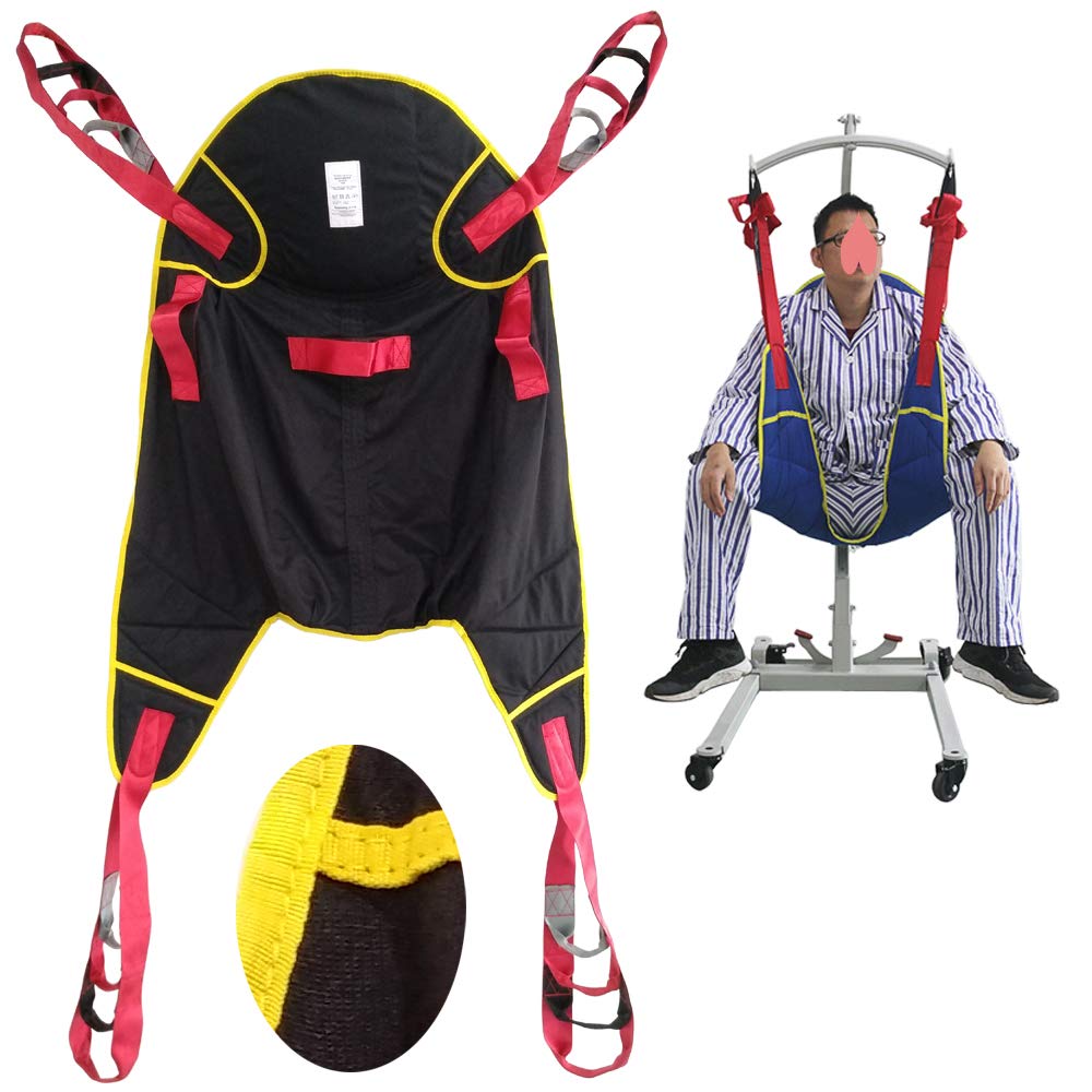 Buy Patient Lift Slings Divided Leg Transfer Pads Belt Full Body ...