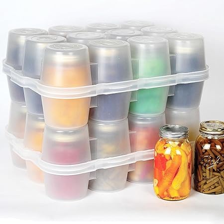 Amazon.com: Canning Jar Storage Boxes - Quart Size Quart Jar Box ...