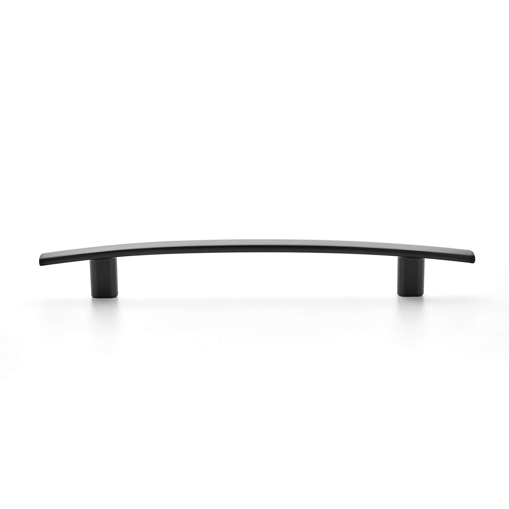 Ravinte 10 Pack | 7-1/4'' Curved Cabinet Pulls Matte Black Kitchen ...