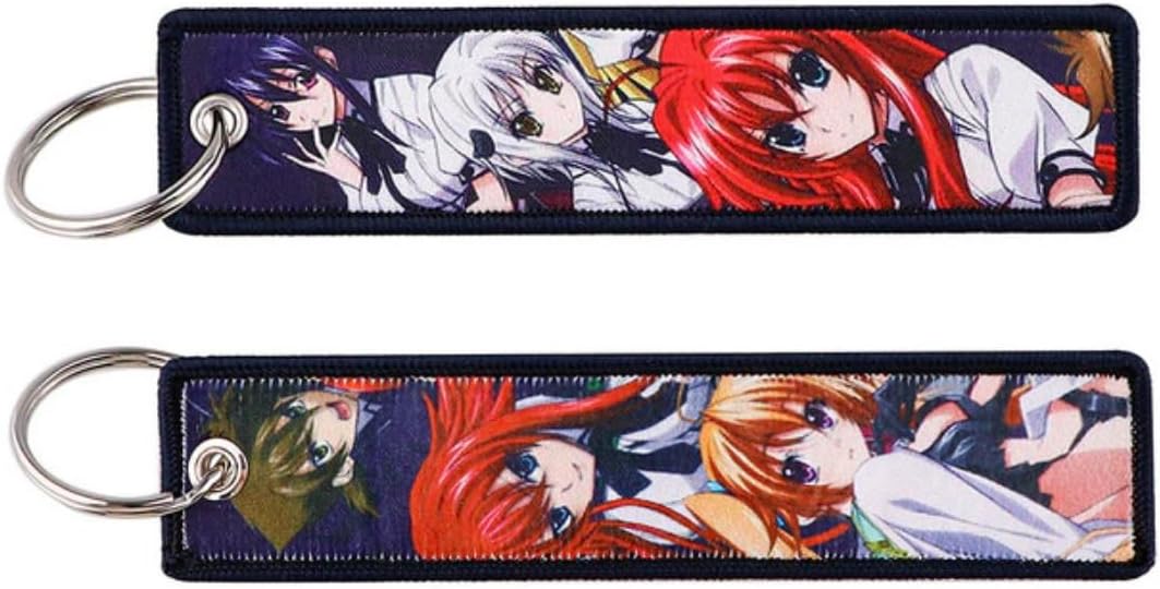 Amazon.com: Pinstant High School DxD Rias Gremory Manga Anime Keychain ...