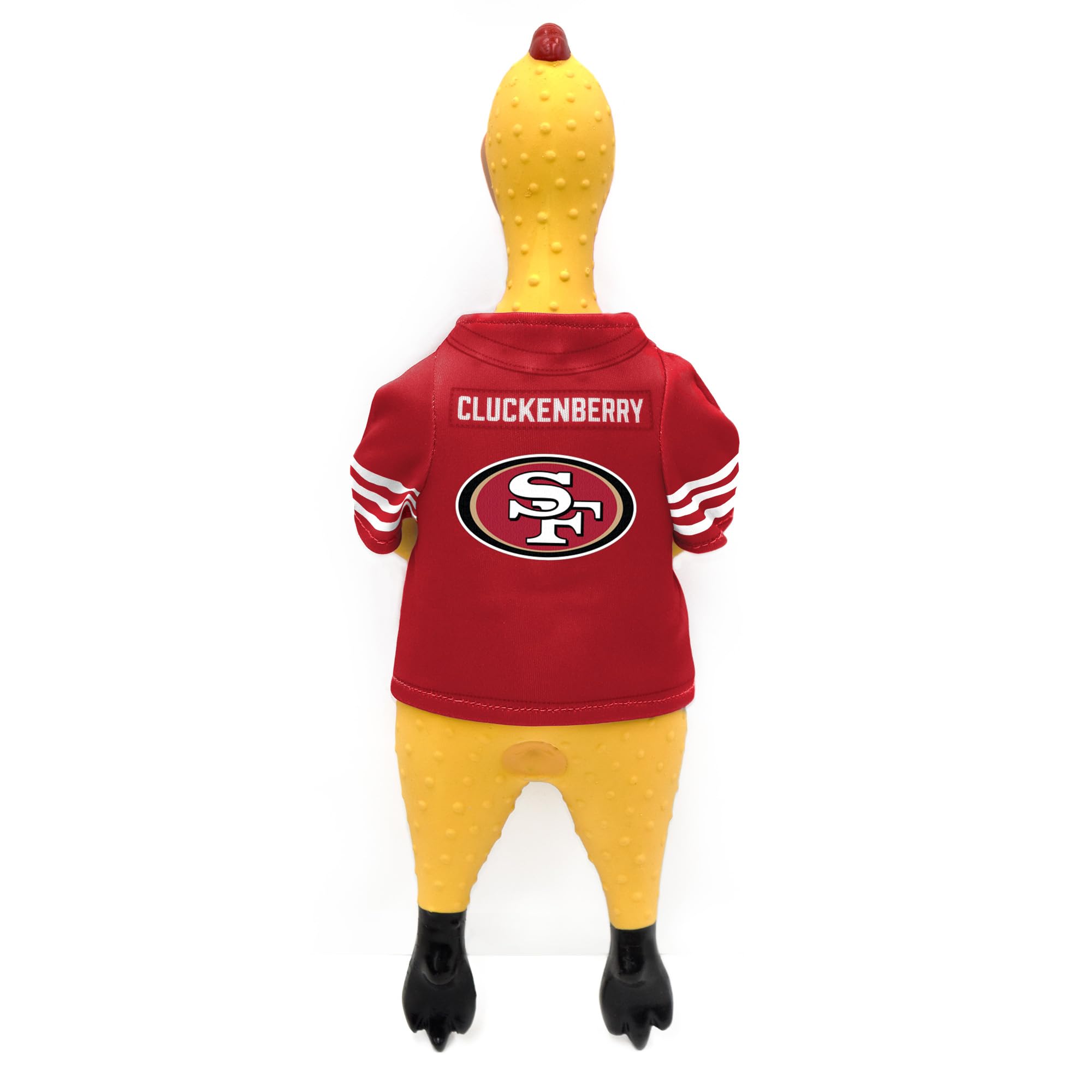 Snapklik.com : NFL Team Rubber Chicken Toy San Francisco 49ers