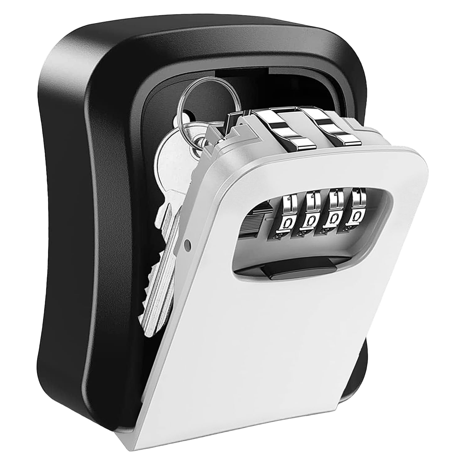Amazon.com: TTRWIN Key Lock Box, Resettable 4 Digit Combination Spare ...