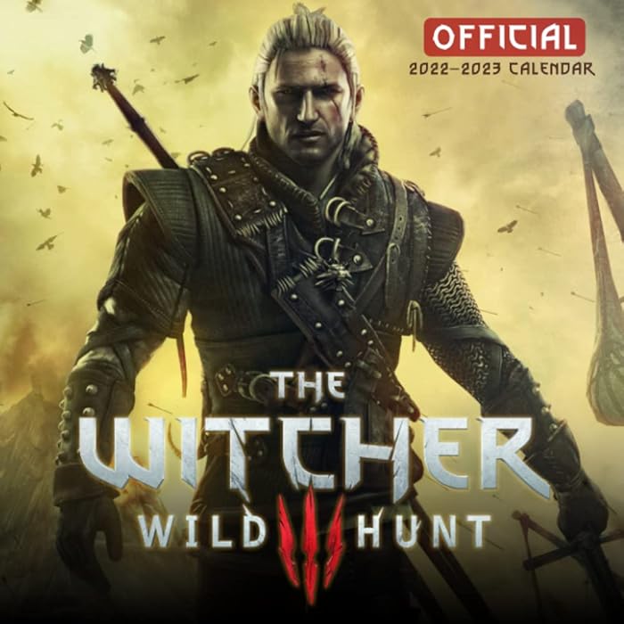Buy The Witcher 3 Wild Hunt: OFFICIAL 2022 Calendar - Video Game ...