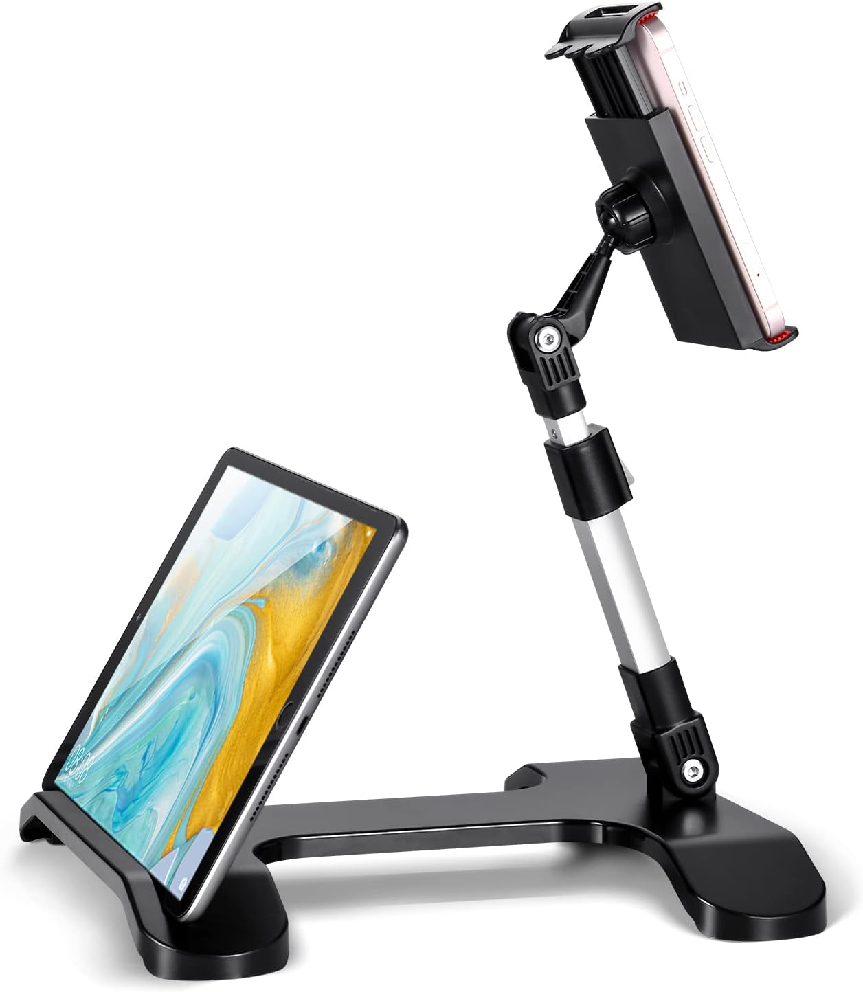 Amazon.com: BEIGESUN Cell Phone Stand with Adjustable Height & Angle ...