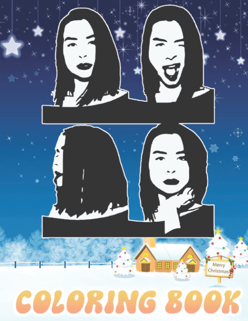Buy Mitski Miyawaki Coloring Book Merry Christmas for Fan Teen Girls ...