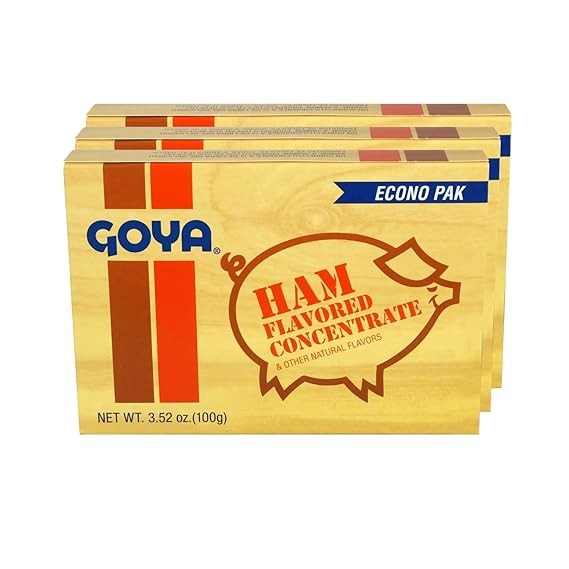 Amazon.com : Goya Ham Flavored Concentrate, 3.52 Ounce (Pack of 3 ...