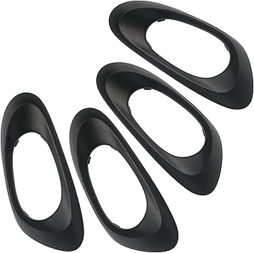 Amazon.com: APPERFiT Interior Door Handle Bezel Trim Cover (4pcs ...