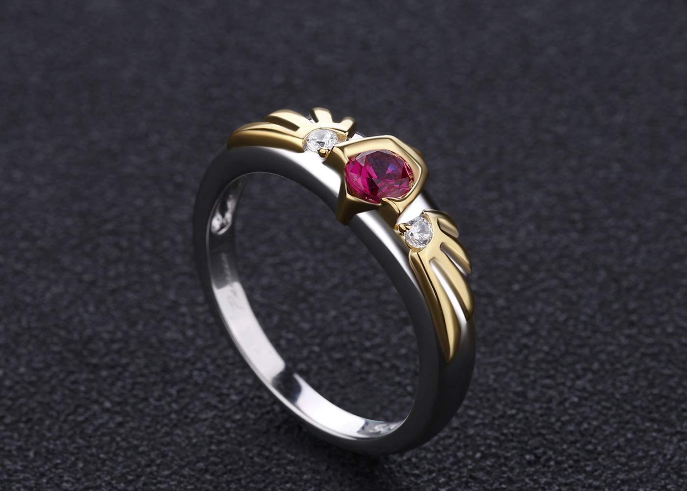 Buy Goron's Ruby, Hylian Shield Inspired Ring Online at desertcart BAHRAIN
