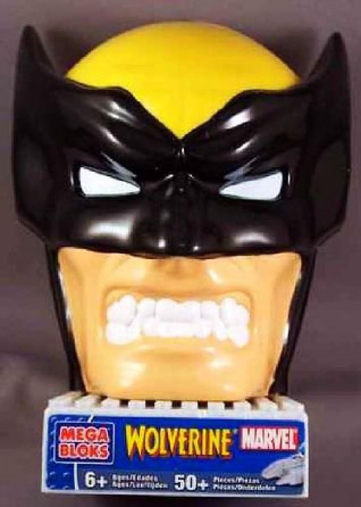 Marvel Mega Bloks Wolverine Figure and Vehicle in Carry Head : Amazon ...