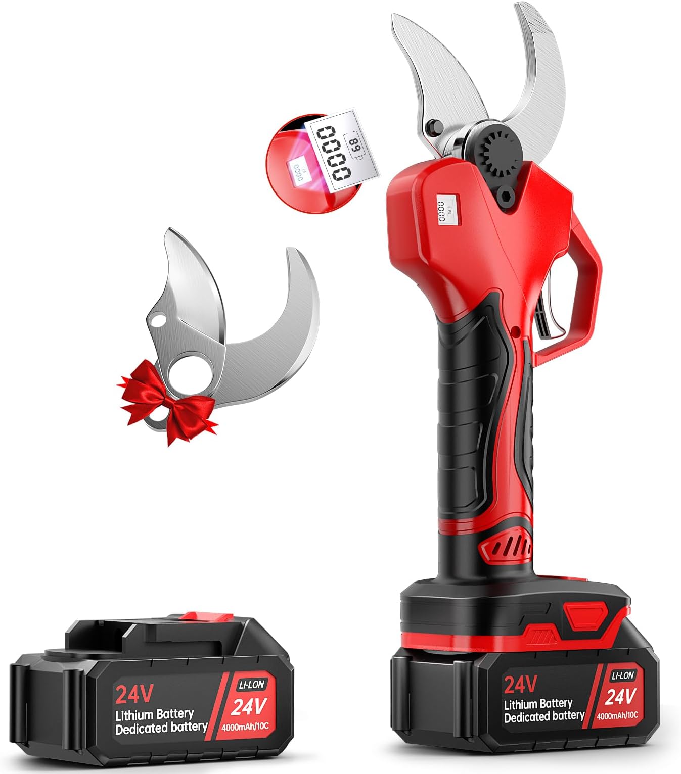 Amazon.com: PAFIWERK Electric Pruner Shears Pro - Cordless Pruning ...