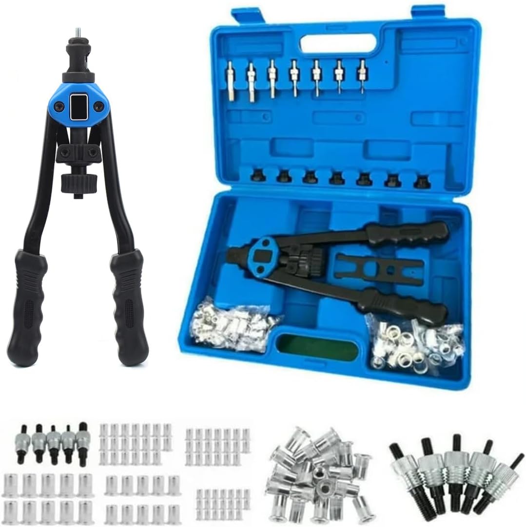 Amazon.com: JTZXJJX Kit de pistola de tuerca remachadora de 13 pulgadas, herramienta de tuerca ...