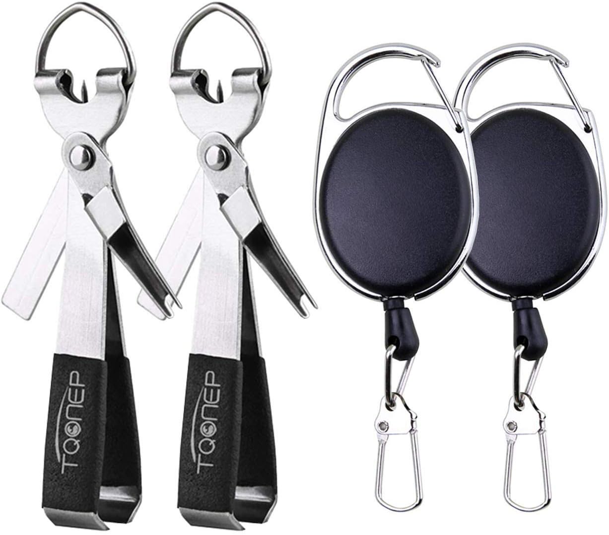 Amazon.com : TQONEP Fishing Quick Knot Tying Tool 420 Stainless Steel 4 ...