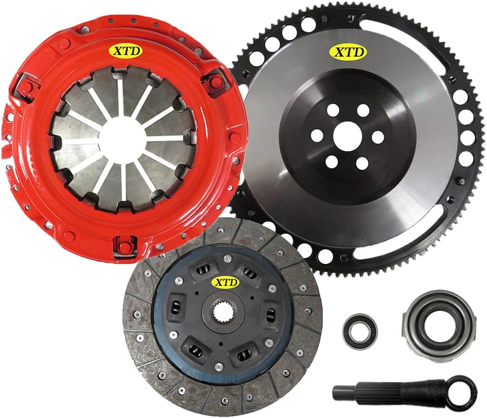 Amazon.com: XTD STAGE 2 CLUTCH & 10 LBS FLYWHEEL KIT COMPATIBLE WITH 02 ...