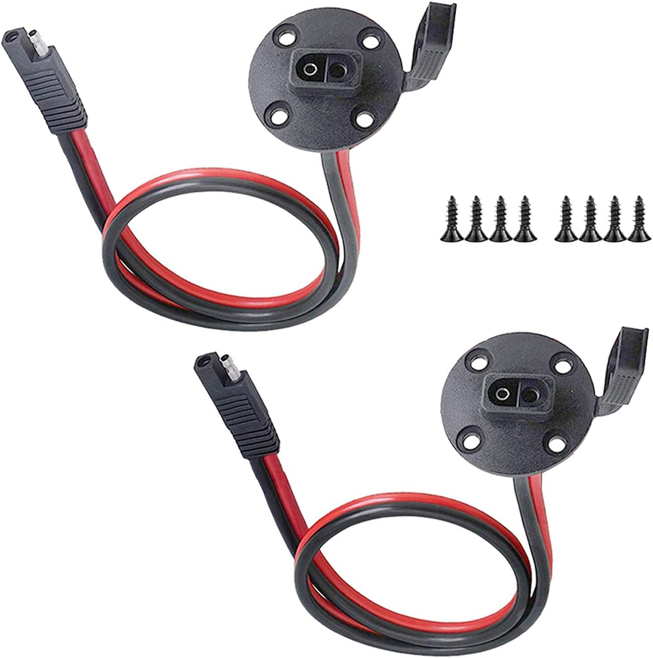 Amazon.com: 2 Pack SAE Power Socket Sidewall Port, Weatherproof SAE ...