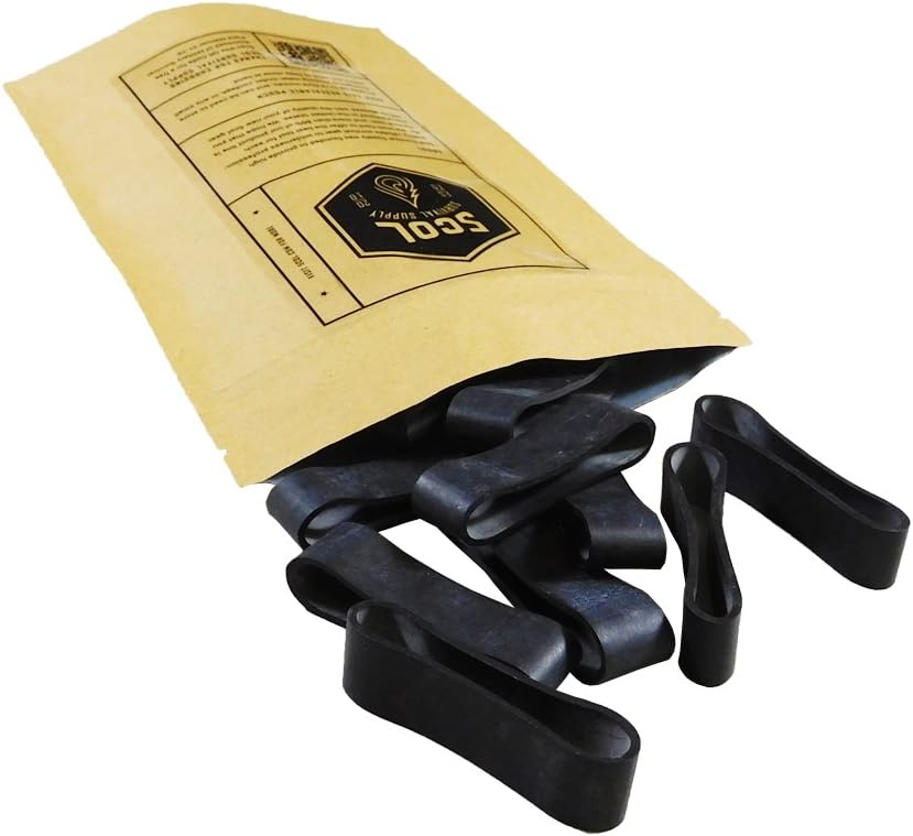 Amazon.com : Band-It Rubber Co. Green Broccoli #81 (2” x 1/2" x 1/32 ...