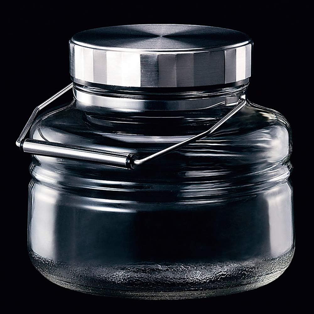 Amazon | MCコンテナー 2L 814 [ 直径:180 x H164mm 口径:112mm ] [ 保存容器 ] | キッチン カフェ 飲食店 おしゃれ かわいい 瓶 業務用 ...