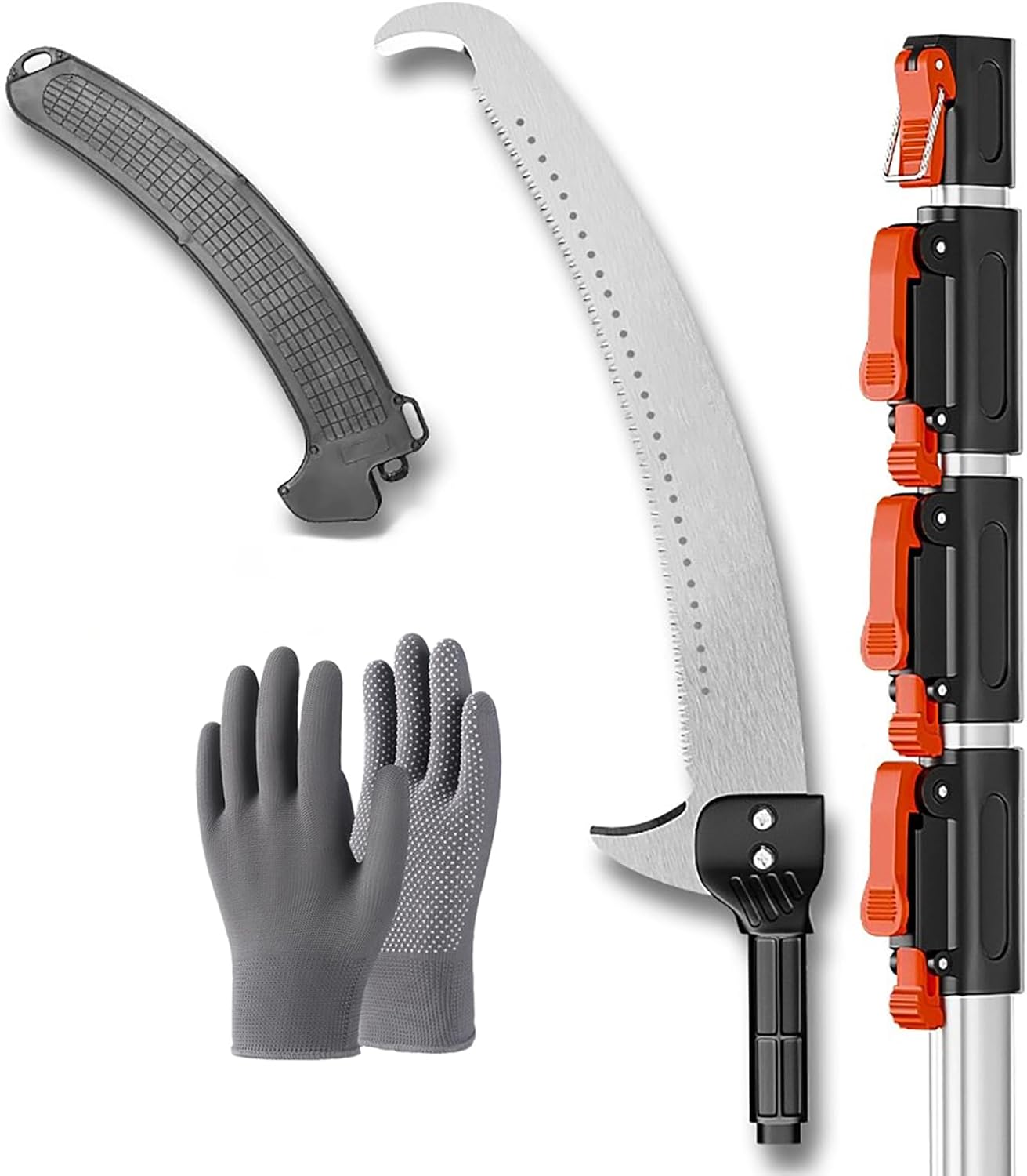 Amazon | MAAOBR 高枝切りバサミ 伸縮式 高所剪定鋏 3m 5m 7m 8m 高枝鋸 SK5高級炭素刃 高枝切り鋏 アルミ柄 耐久性 高枝切りバサミ 高所鋸 長刃高枝切りバサミ ...