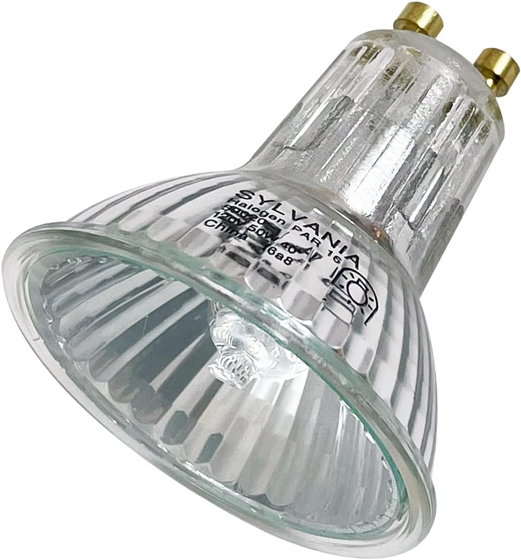 Sylvania 59020 - 50PAR16/HAL/GU10/FL/CLAM PAR16 Halogen Light Bulb ...