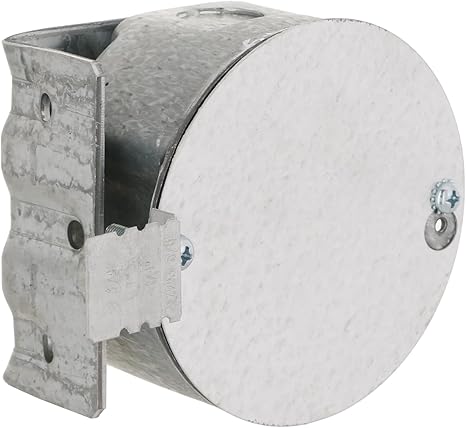 Hubbell-Raco 294 2-1/8-Inch Deep, 1/2-Inch Side Knockouts, Wood Joist ...