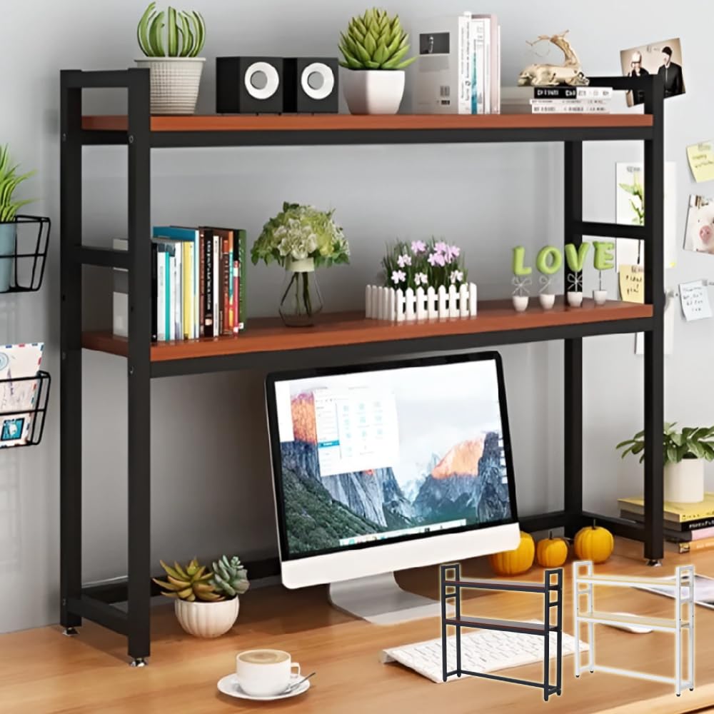 Amazon.com: Japard Multipurpose Wood Desktop Display Organizer Wide ...