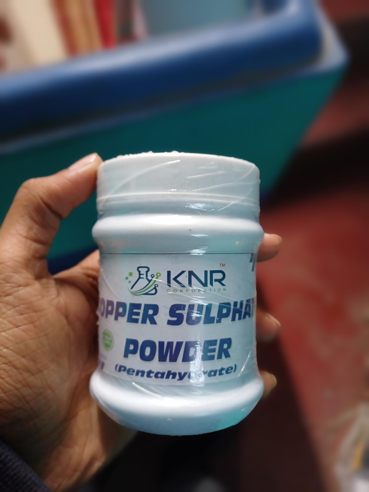 KNR Premium Copper Sulphate Powder | Pure Neela thotha, Cuso4 Powder ...