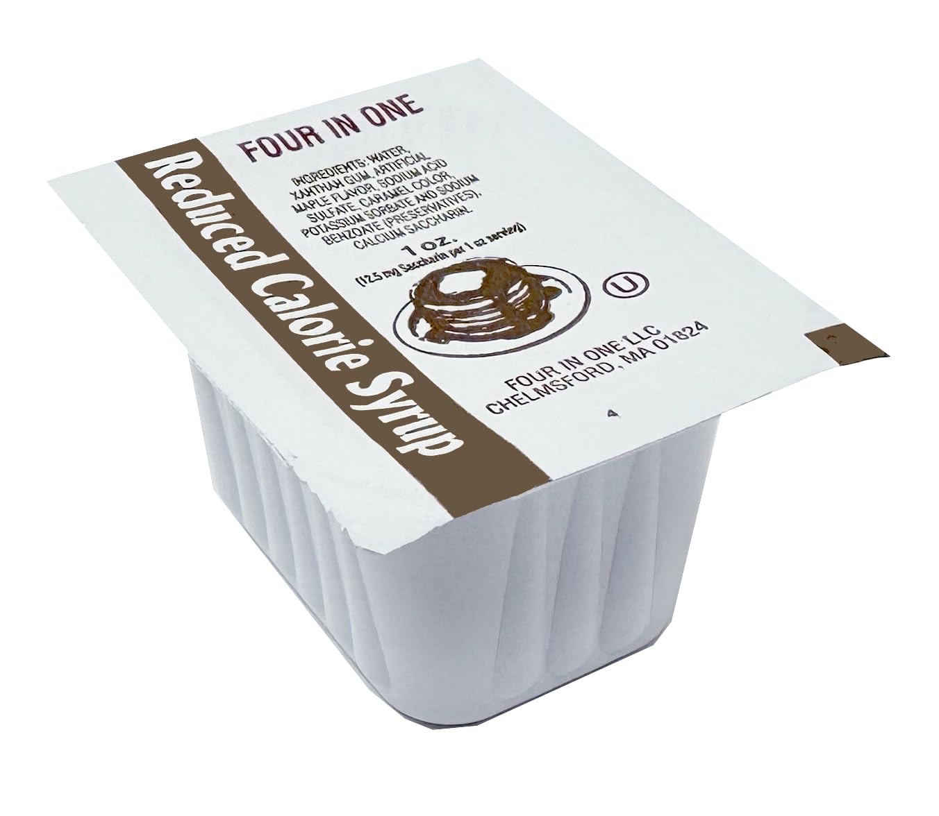 Amazon.com : Four in One Sugar Free Syrup Individual Syrup Packets ...